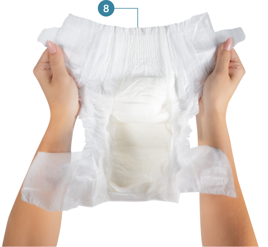 Diaper Box | 100% Cotton-Lined TCF Diapers Size 1-6 | Kudos